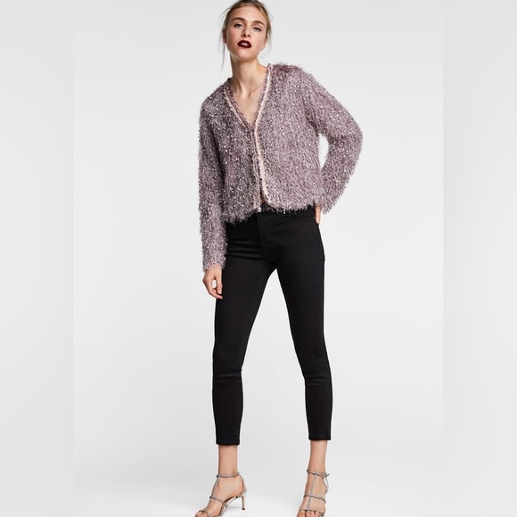 Zara | Jackets & Coats | Zara Fringed Jacket | Poshmark